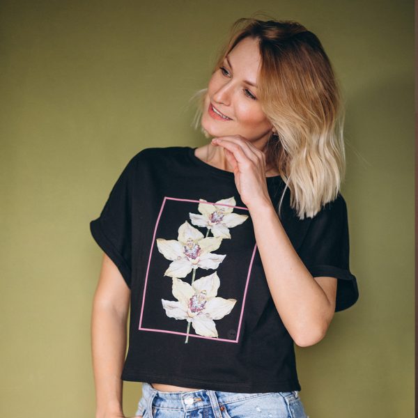 Black Printed T Shirt – Print Right